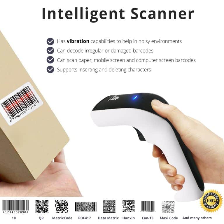 SA9000 - 1D&2D Wi-Fi Bluetooth Barcode Scanner - ScanAvenger